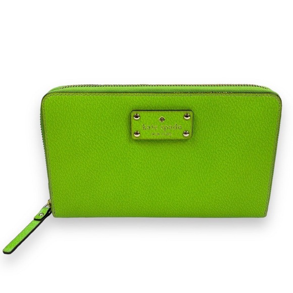 kate spade | Bags | Kate Spade Green Wallet Nwot | Poshmark